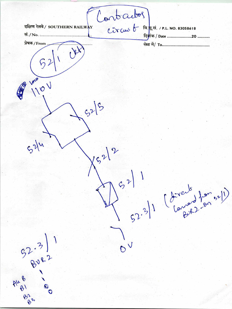 Contactor Circuit | PDF