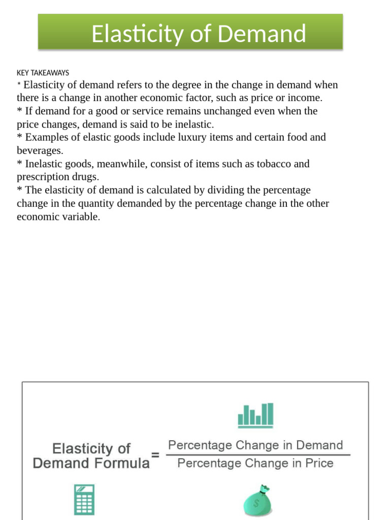 Utility, Demand, Supply, and Elasticity | PDF | Elasticity (Economics ...