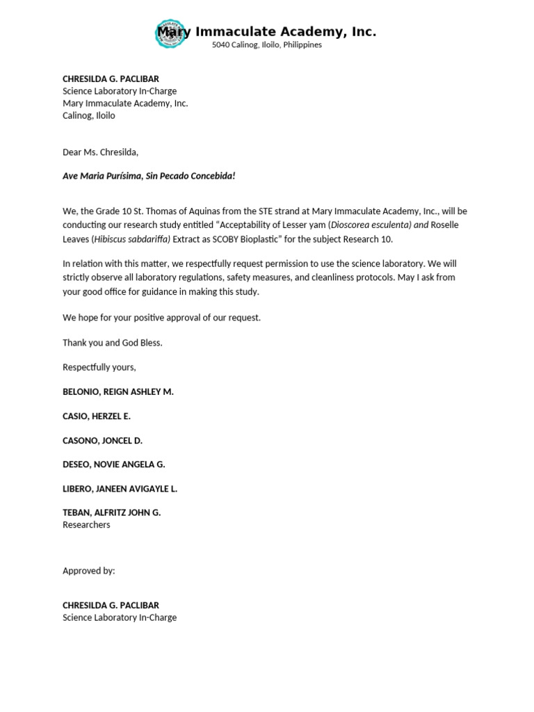 SCOBY Bioplastic Research Request | PDF
