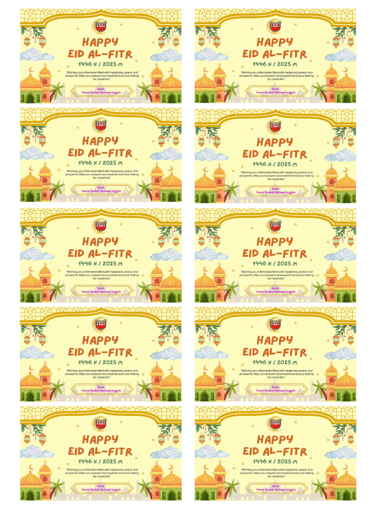 ENG Club Greeting Card | PDF