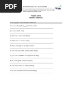 French Negation Practice Worksheet | PDF