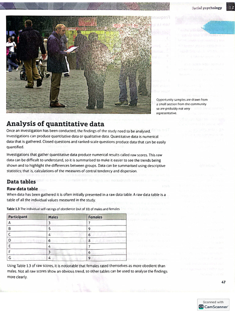 Edexcel Textbook Data Analysis PDF | PDF