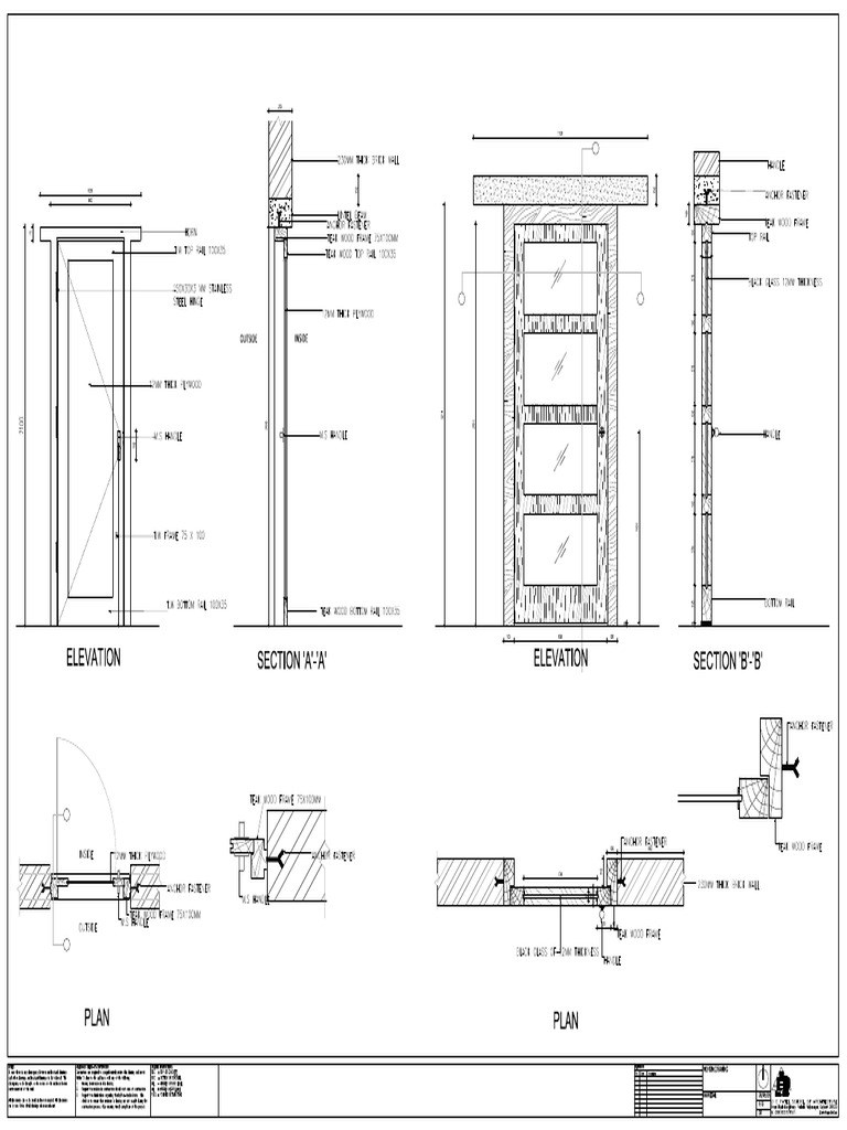 Door Detail External | PDF