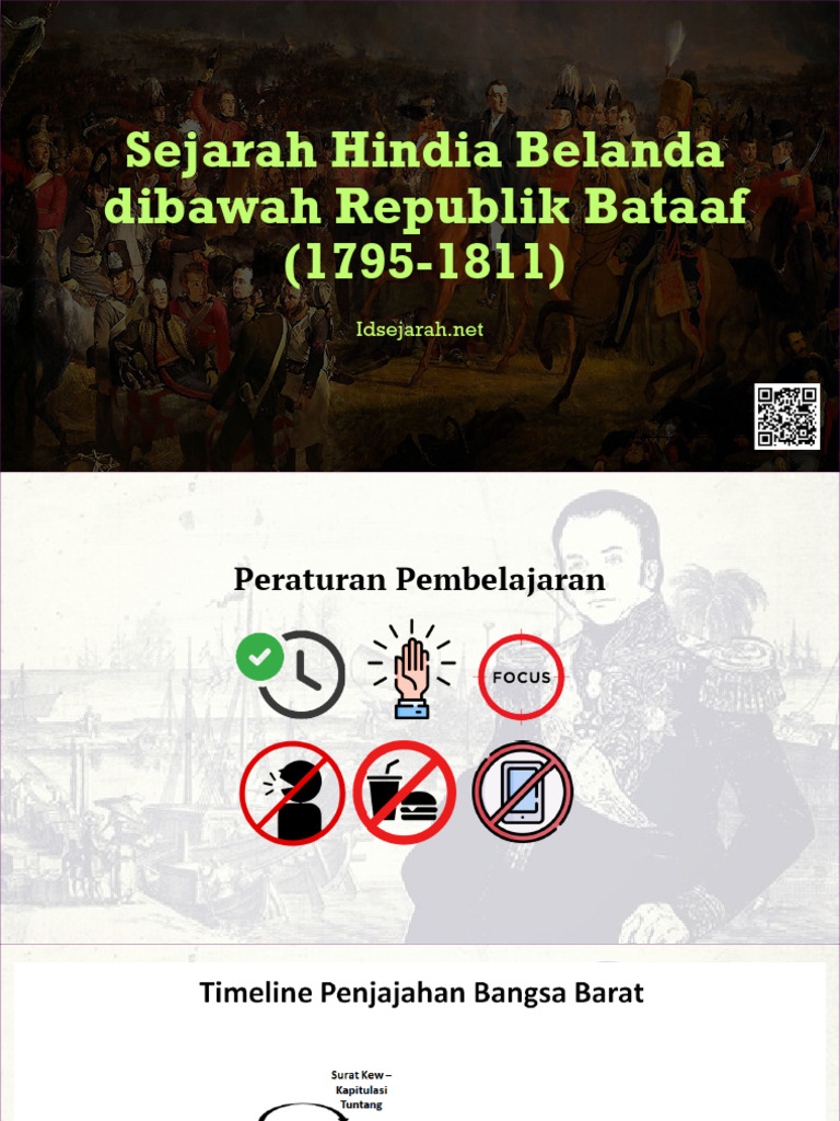 Sejarah Pemerintahan Republik Bataaf | PDF