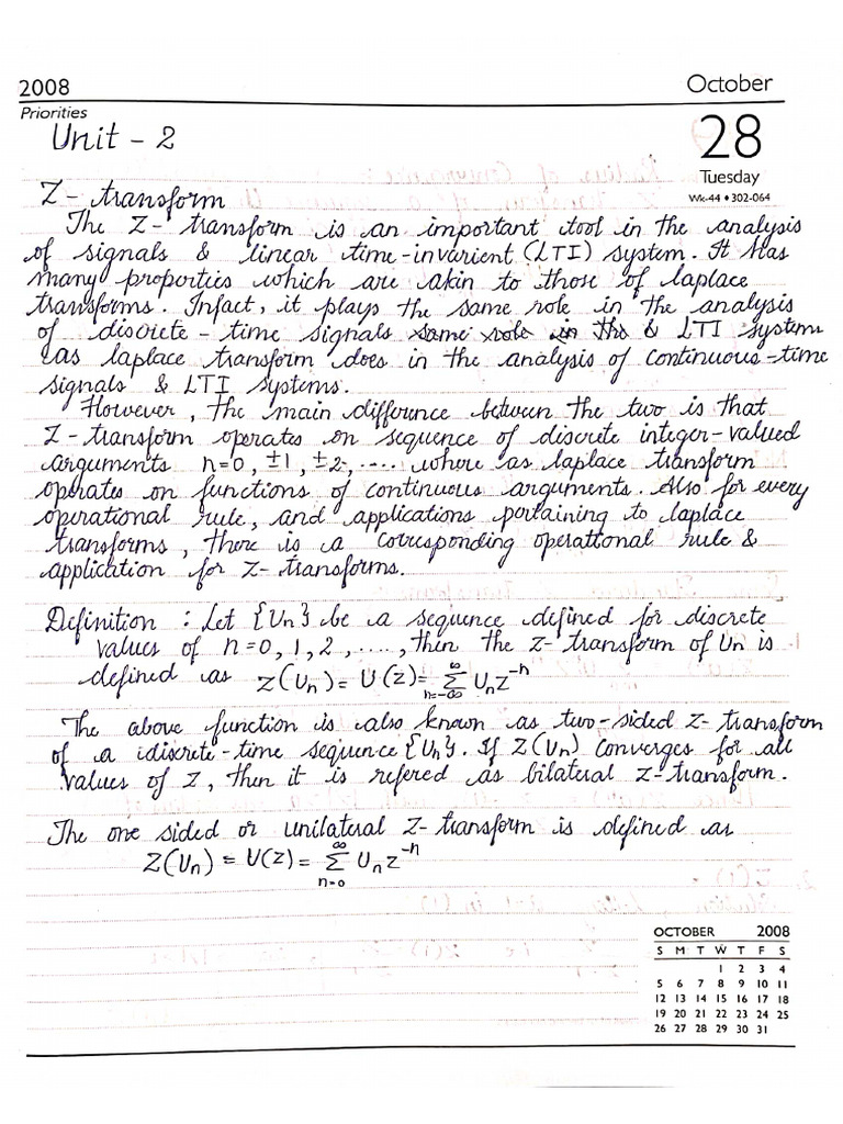 Engineering Mathematics 3 2nd Unit | PDF