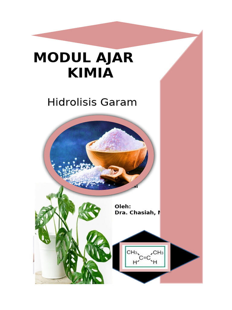 Modul Ajar Hidrolisis Garam Kimia SMA | PDF