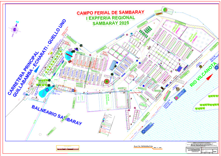Espacios del Campo Ferial Sambaray 2025 | PDF
