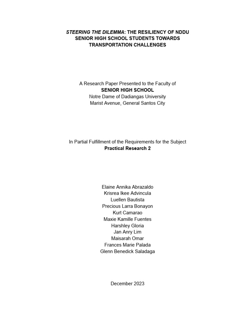 g12 Final Manuscript For Printing | PDF | Survey Methodology | Statistics