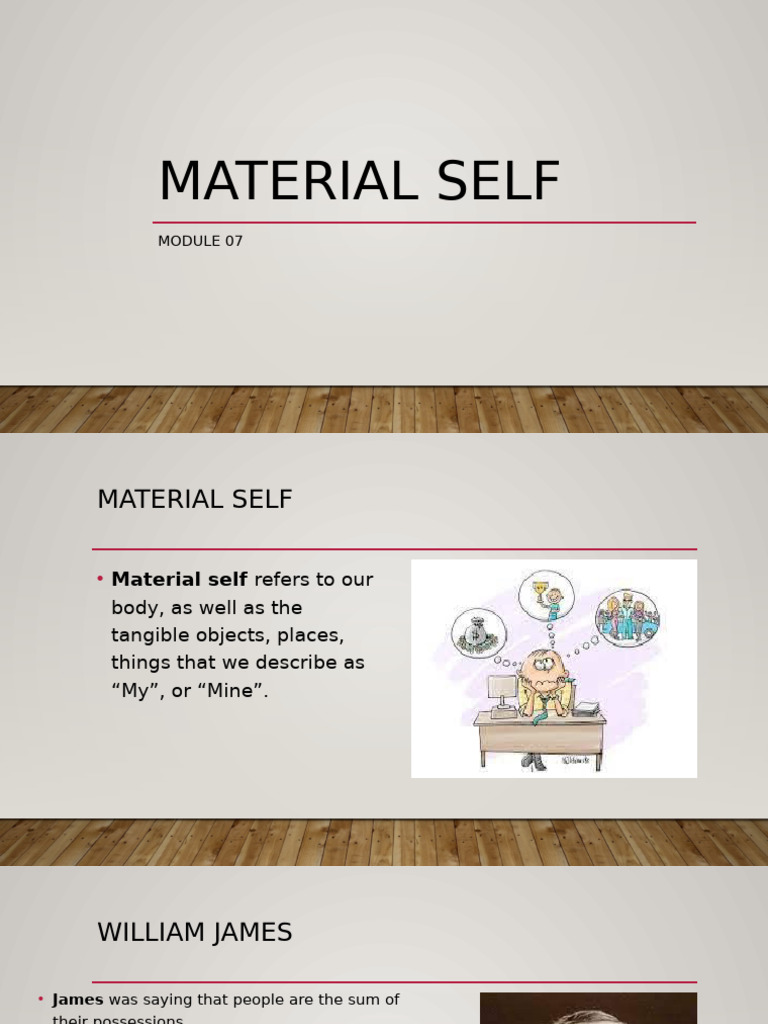 Module 7 Material Self | PDF | Budget | Feeling