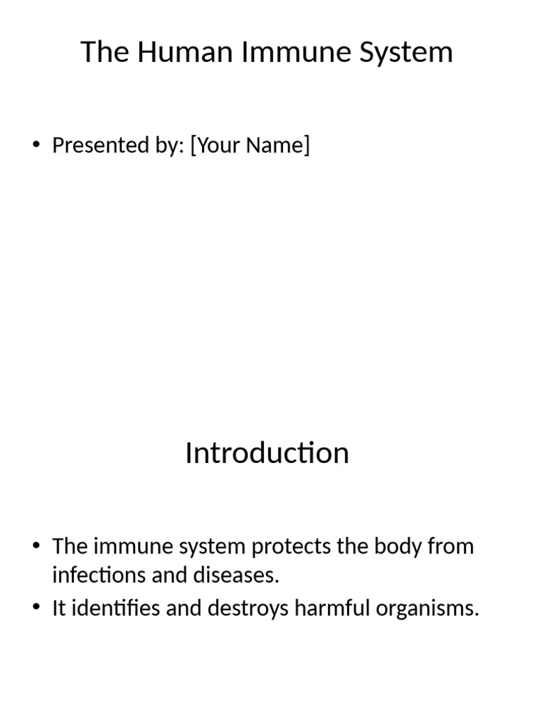 Human Immune System | PDF