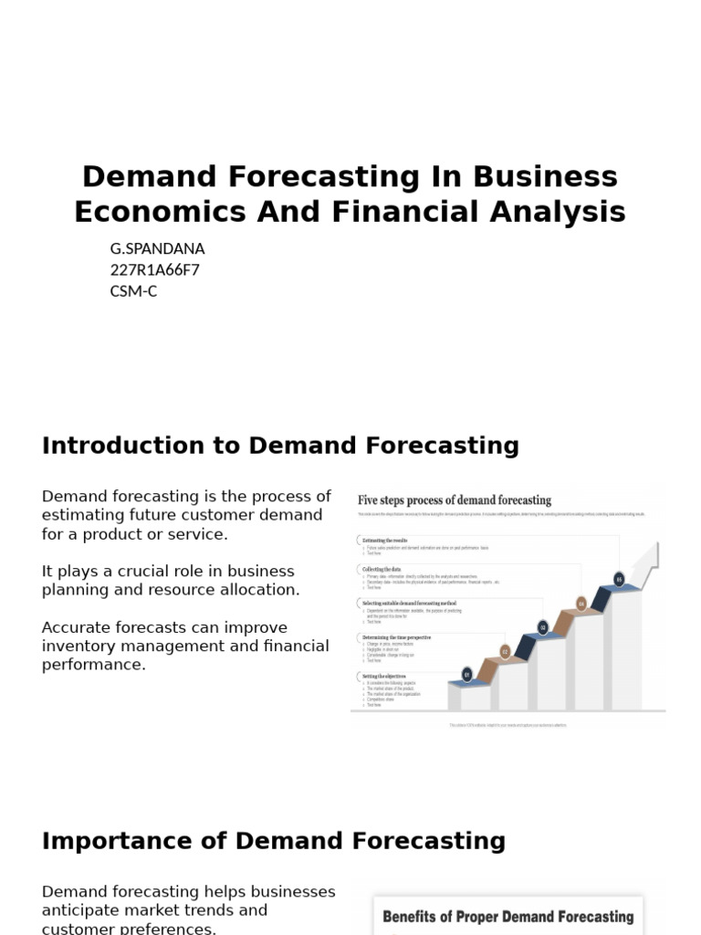 Demand Forecasting in Business Strategy | PDF | Forecasting | Demand