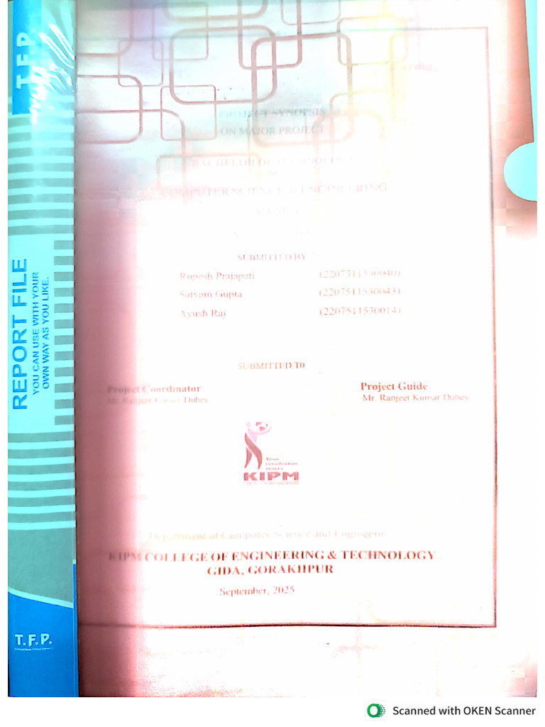 Synopsis Final Format | PDF