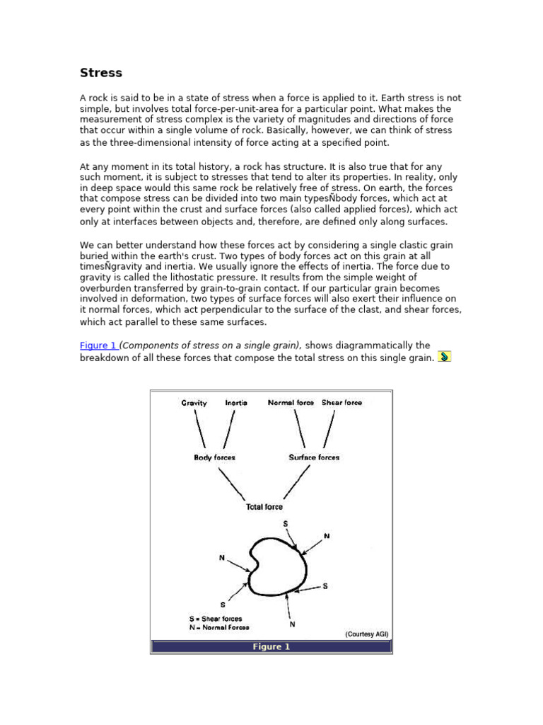 Fault Interpretation - Stress & Strain | PDF | Deformation (Engineering ...