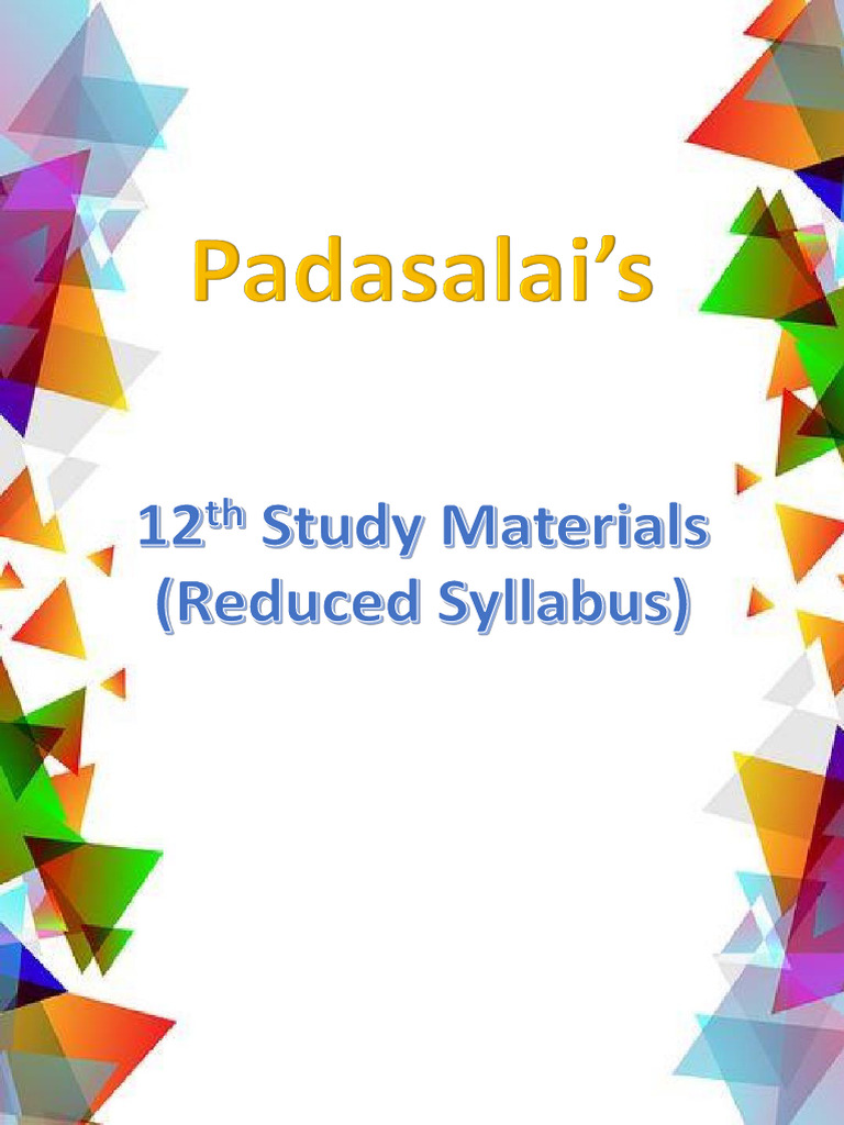 130-12th Physics - Unit Wise Question Papers - English Medium PDF Download | PDF ...