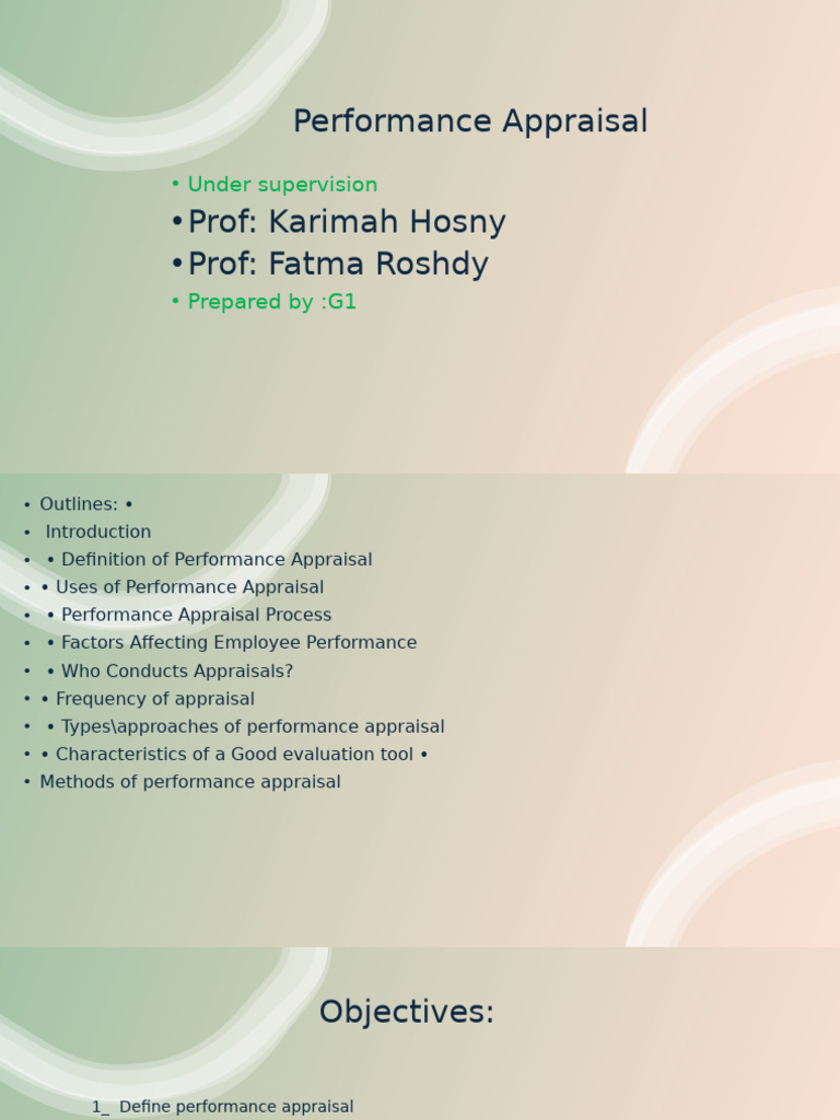 Performance Apprisal | PDF | Performance Appraisal | Social Psychology