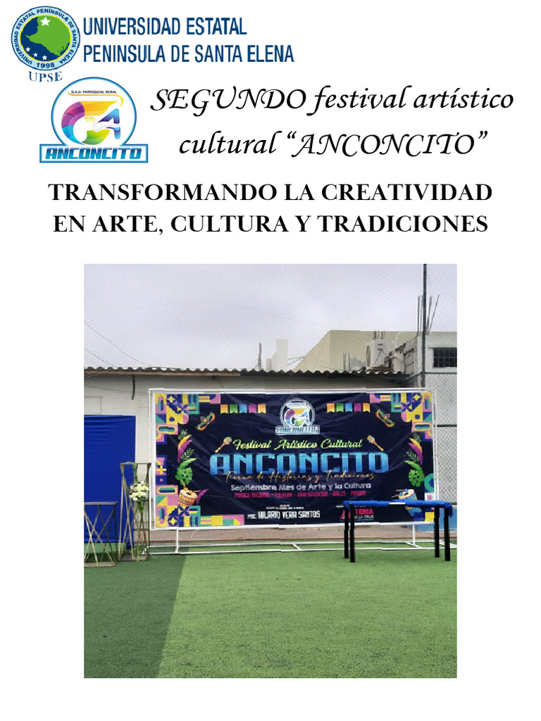 SEGUNDO Festival Artístico Cultural "ANCONCITO" TRANSFORMANDO LA ...