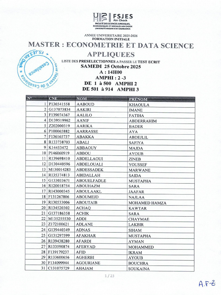 EDSA Preselection | PDF
