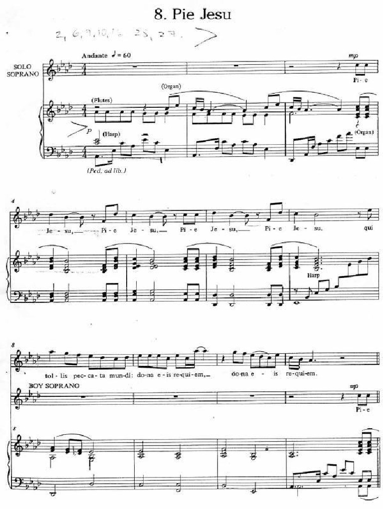 Pie Jesu | PDF