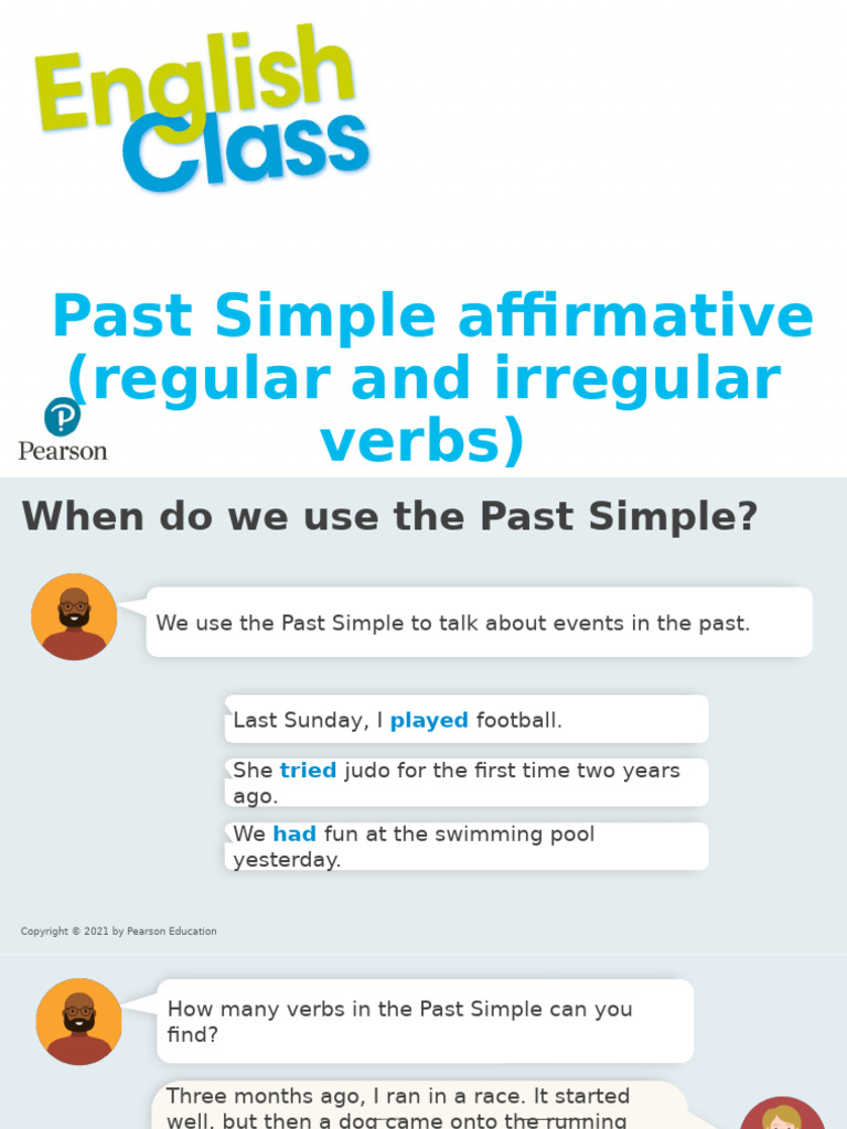 Past Simple Affirmative Verbs Guide | PDF | Linguistic Morphology ...