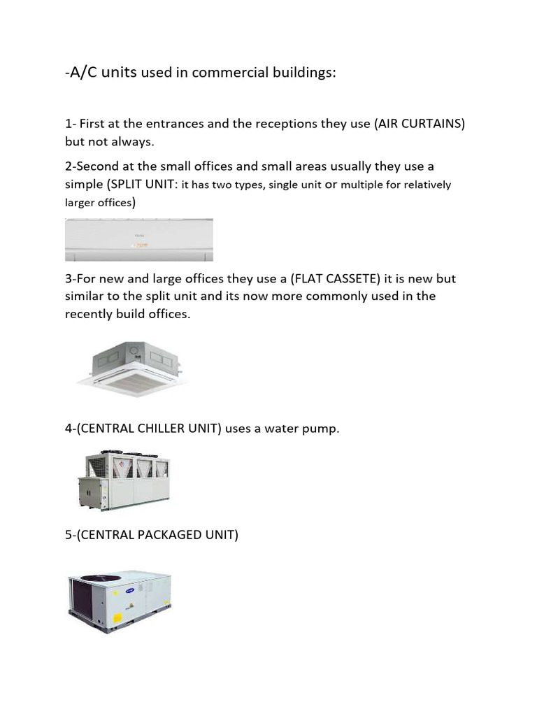 AC Types and ECOs | PDF
