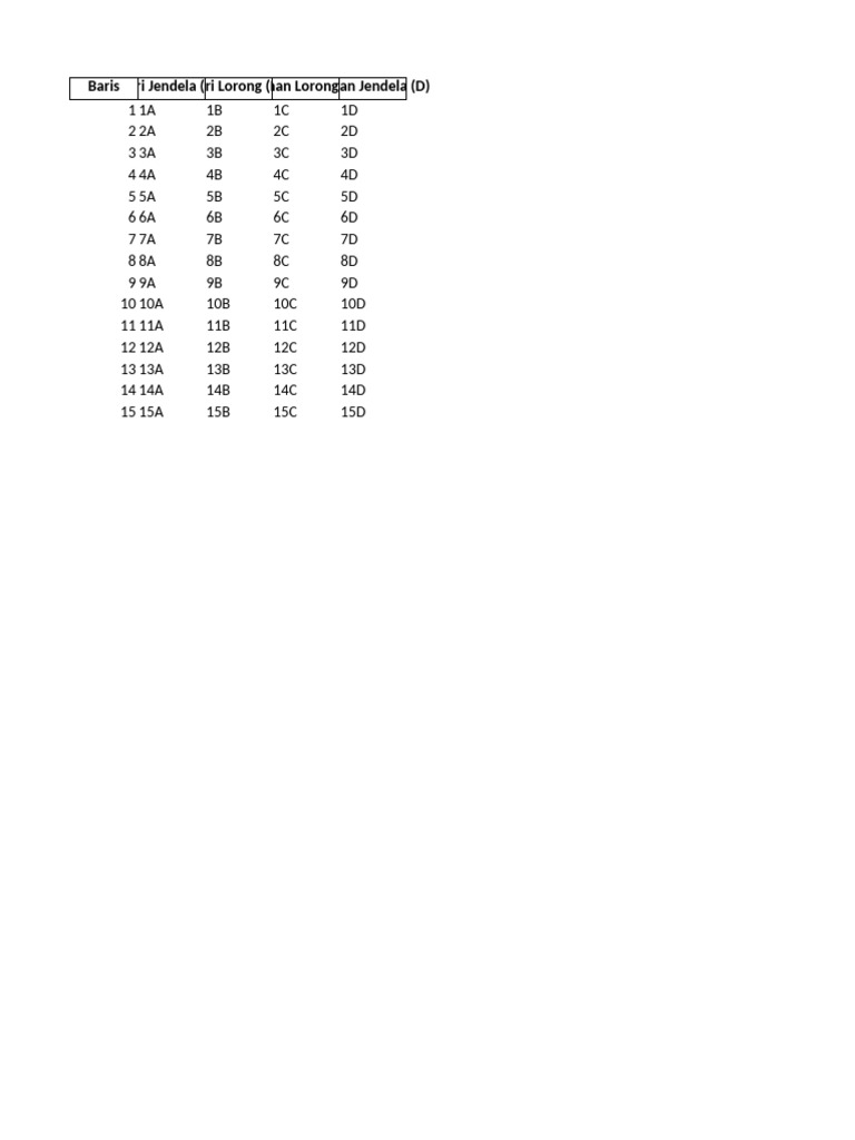 60-Seat Bus Seating Arrangement | PDF