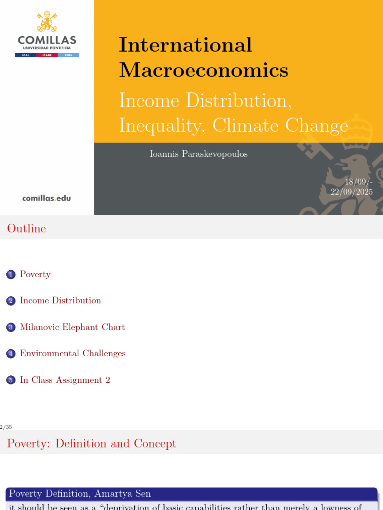 Income Inequality and Climate Change Insights | PDF | Gini Coefficient ...