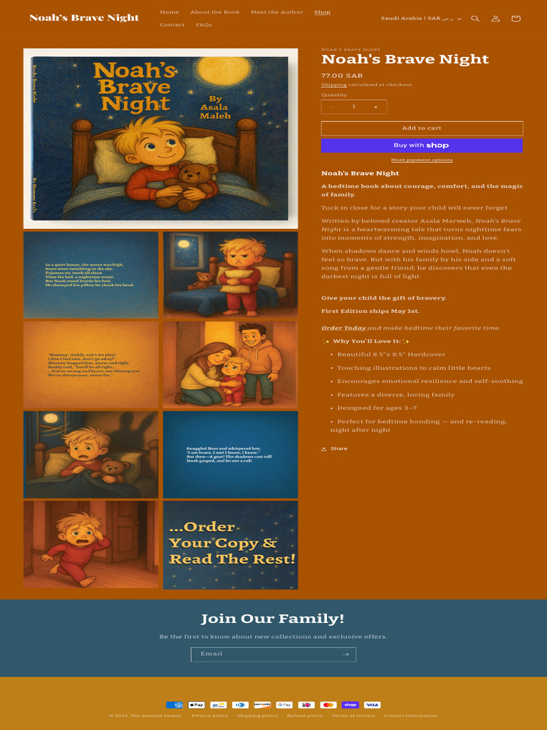 Noah's Brave Night - The Anazala Family | PDF | Virtue | Spirituality