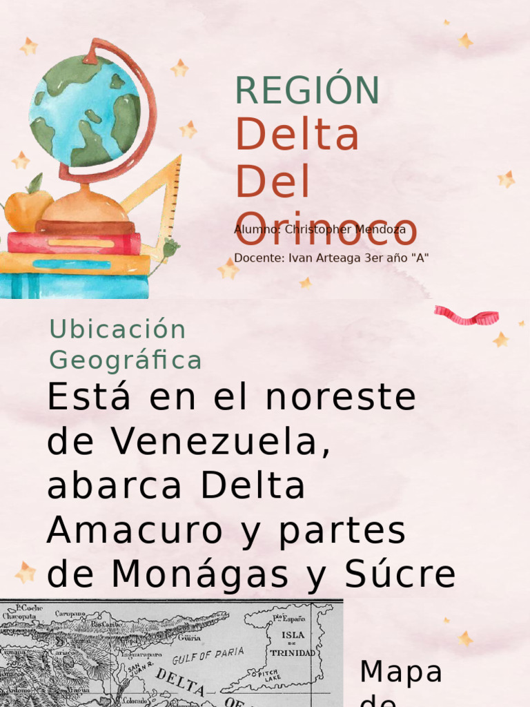 Región Delta Del Orinoco - PPTX - 20251020 - 160917 - 0000 | PDF