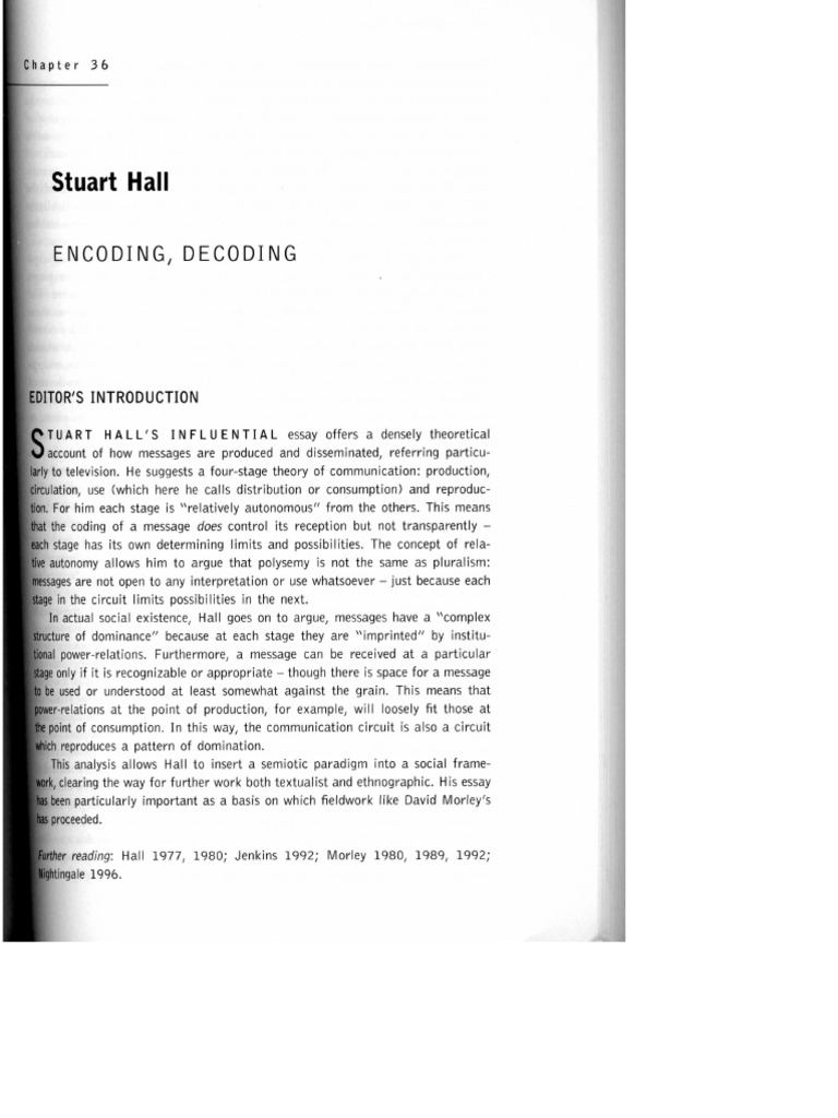 Encoding Decoding | PDF