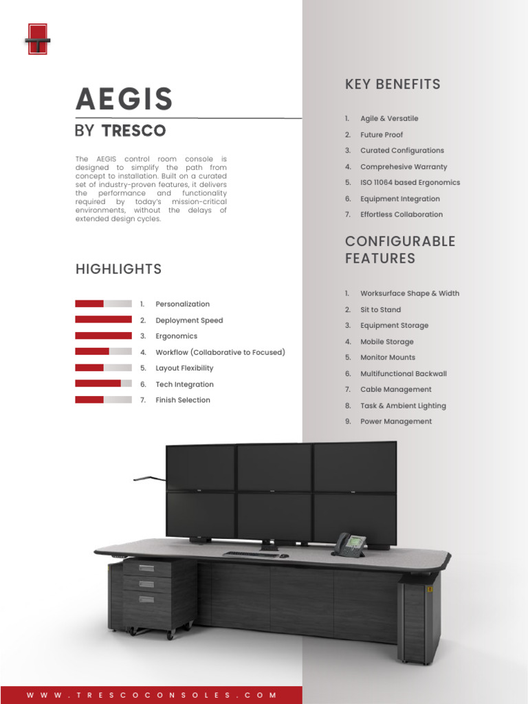 Aegis Control Room Console | PDF
