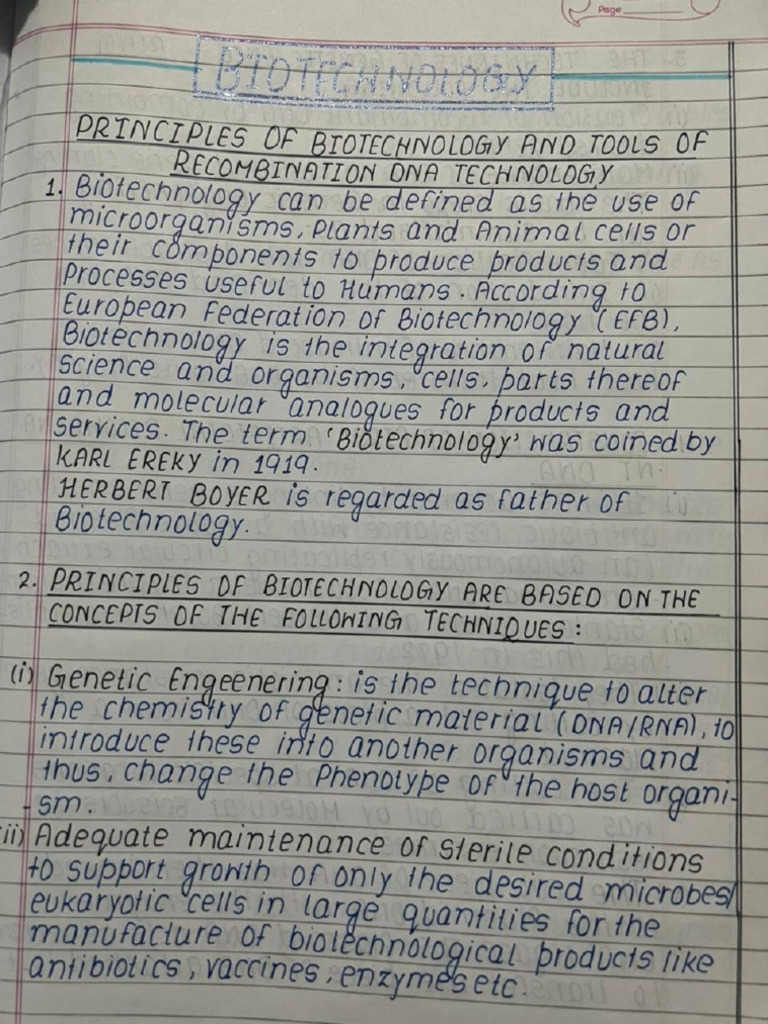 12th Biotechnology | PDF