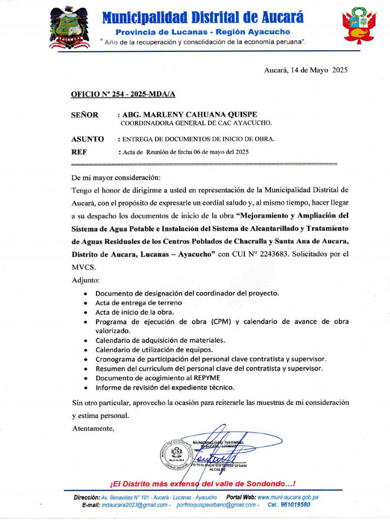 Oficio #245-2025-Mda-A | PDF