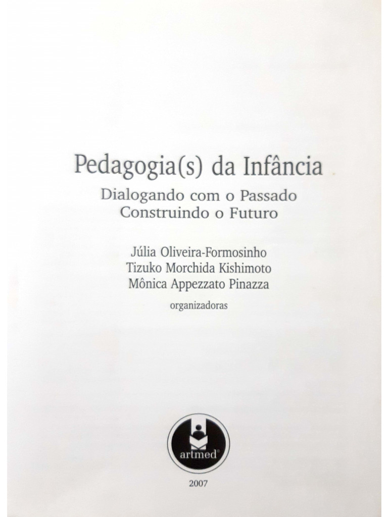 1.OLIVEIRA-ForMOSINHO - Pedagogias Participativas Páginas 13 A 22 | PDF