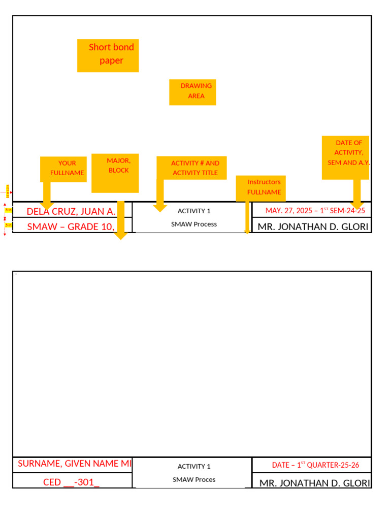 Act 1 Tle 2 1 | PDF | Drawing | Technical Drawing