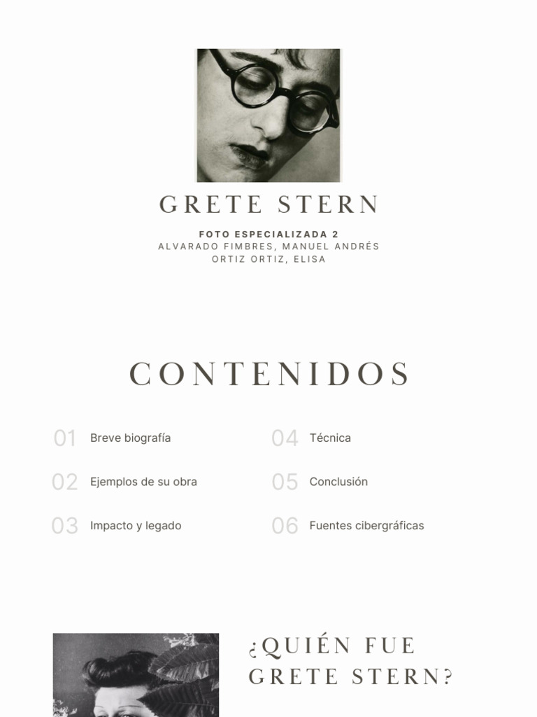 Fte2 - Grete Stern | PDF | Las artes