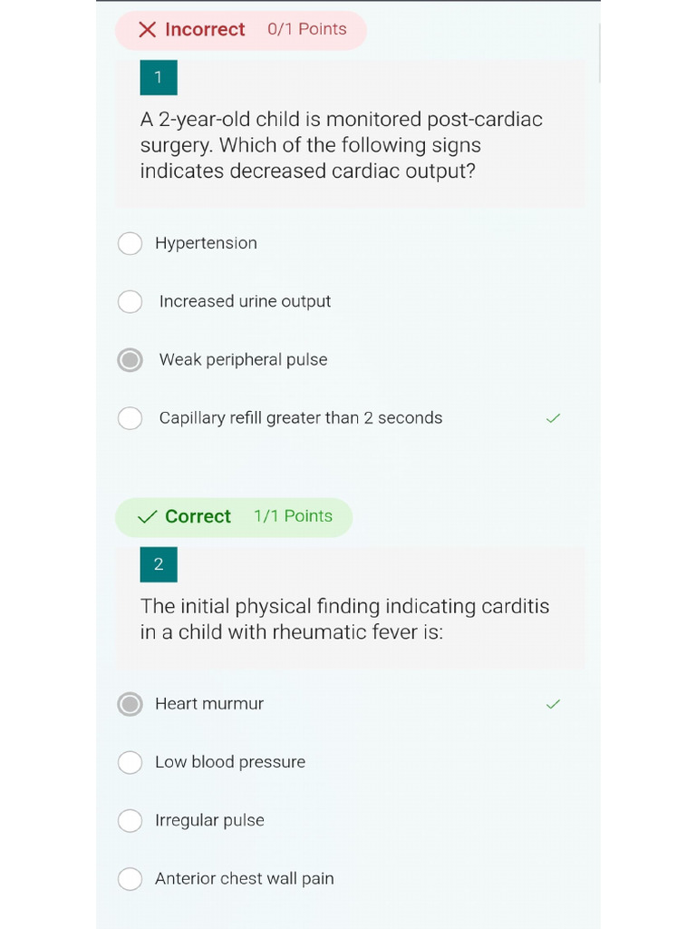 Pedia Mcq - d Batch | PDF