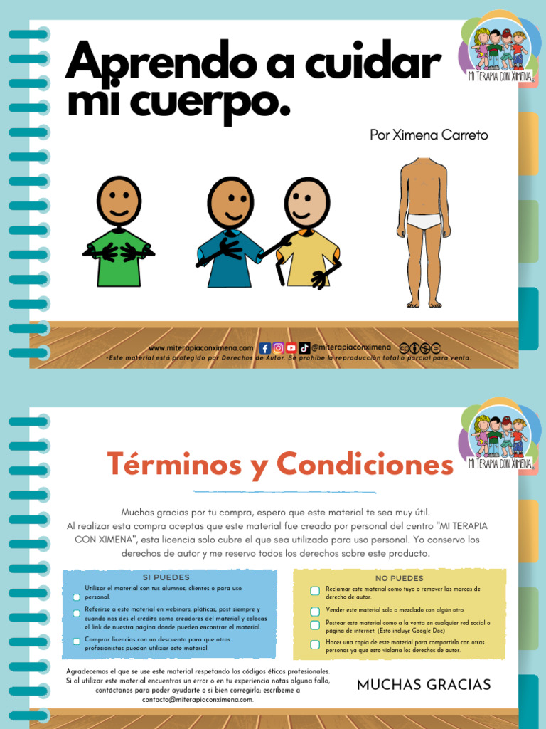 Cuido mi cuerpo y mis límites | PDF