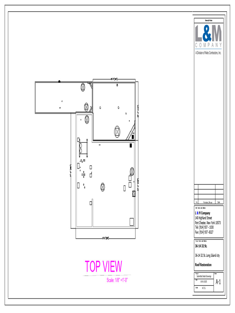 Top View: Scale: 1/8" 1'-0" | PDF