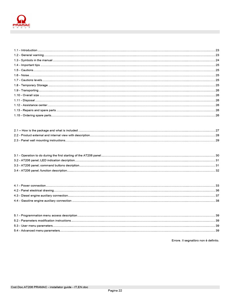 AT206 B Manual Cu Modul de Intrare in Meniul AVANSAT Instalator | PDF ...