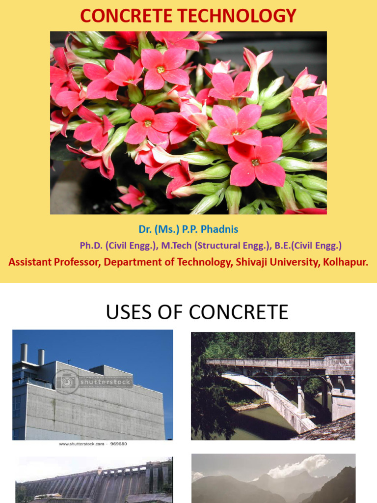 Comprehensive Guide to Concrete Technology | PDF | Concrete ...