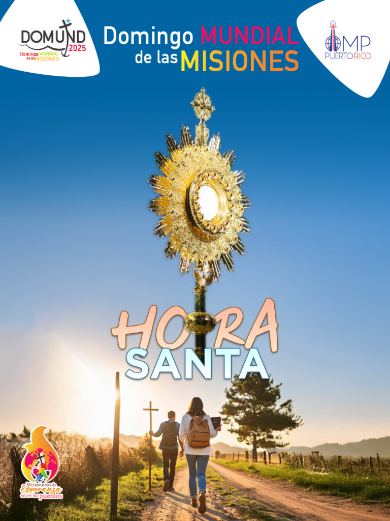Hora Santa Misionera en Puerto Rico | PDF | eucaristía | María, madre ...