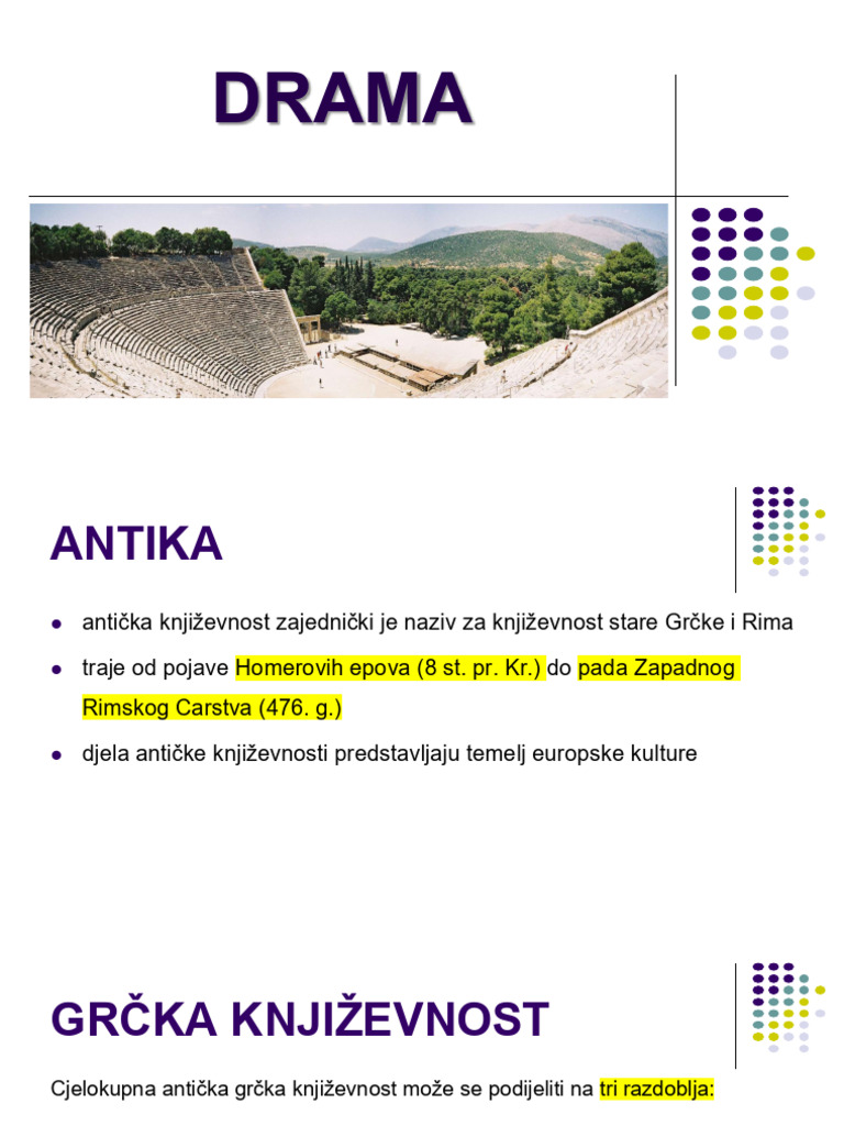 Sofoklo, Antigona - Grčka Drama | PDF