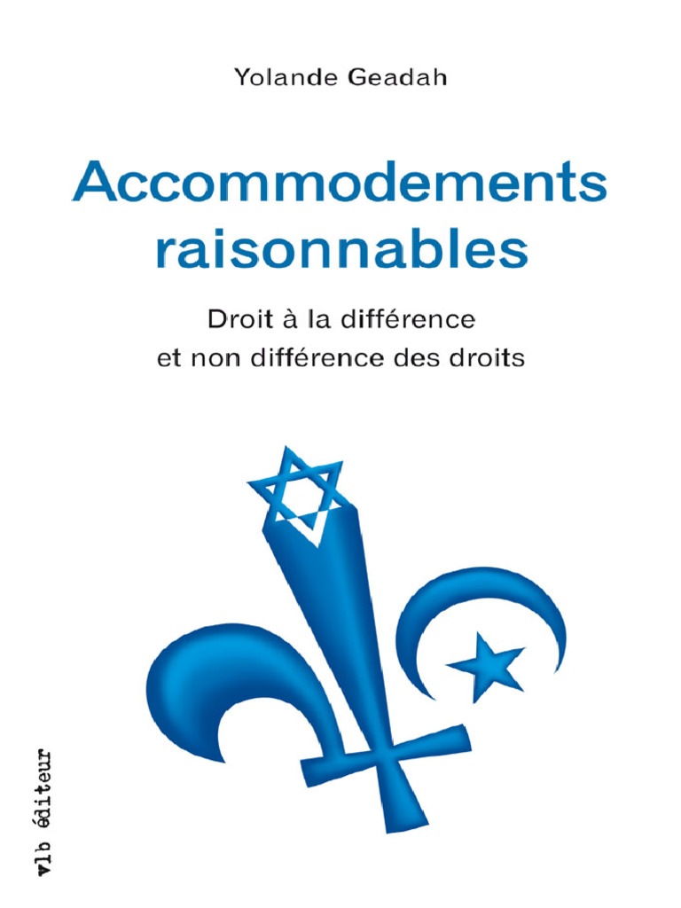 Accommodements Raisonnables au Québec | PDF | Intégration (sociologie ...