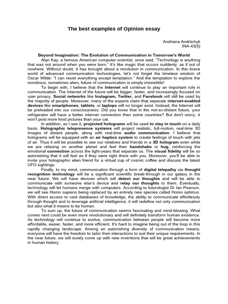 Future Trends in Communication Technology | PDF | Communication ...