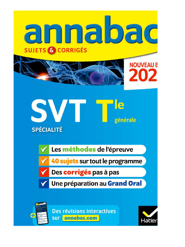 Annabac 2022 SVT | PDF