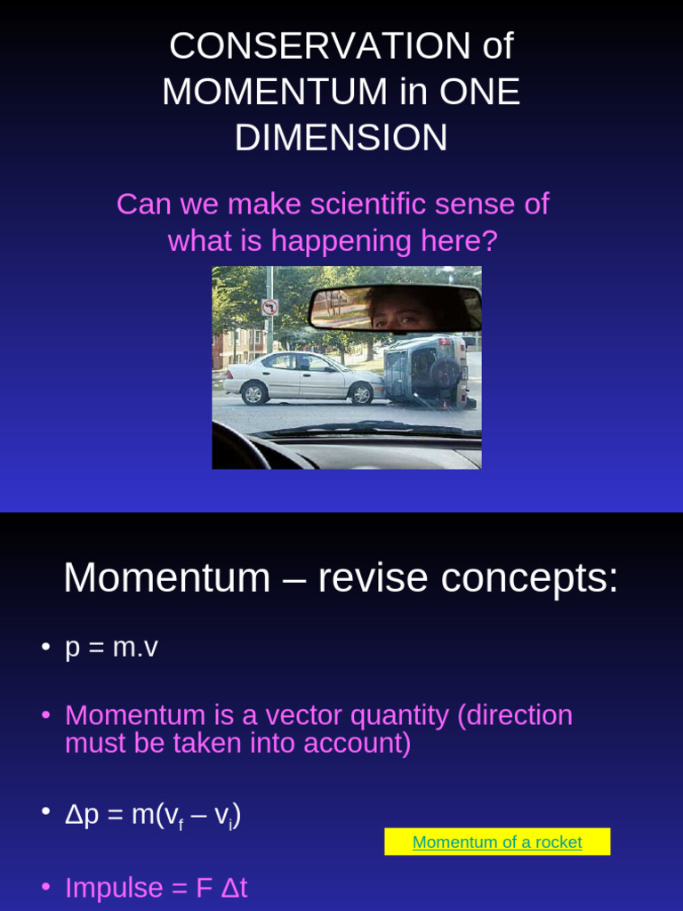 Understanding Momentum Conservation in Collisions | PDF | Collision ...