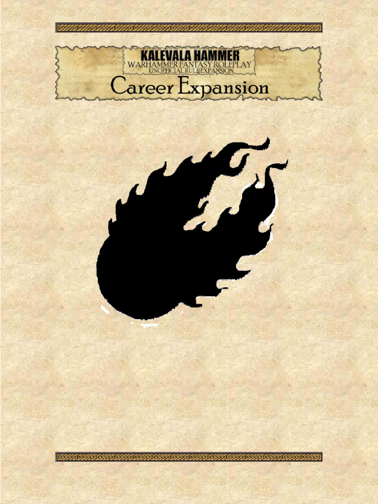 WFRP 2nd Edition Career Expansion Guide | PDF | Magician (Fantasy ...