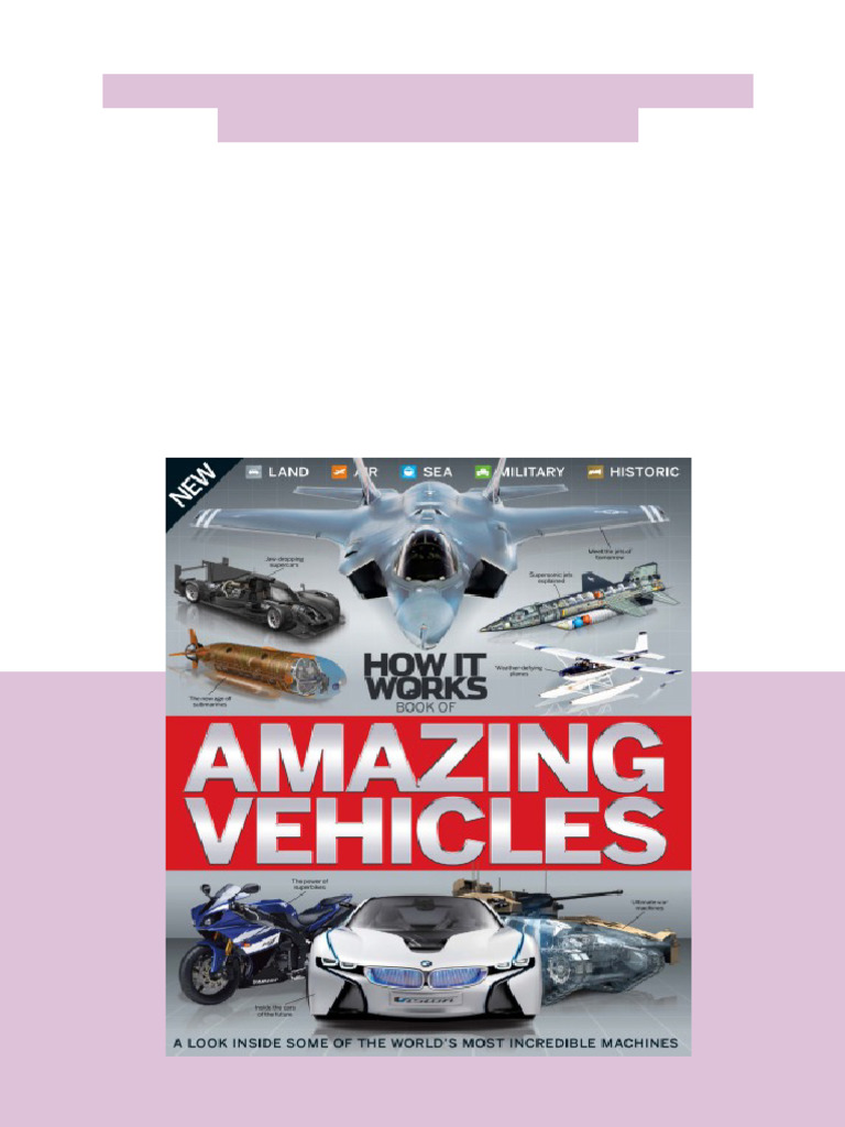How It Works Book of Amazing Vehicles Imagine Publishing 2025 Download ...