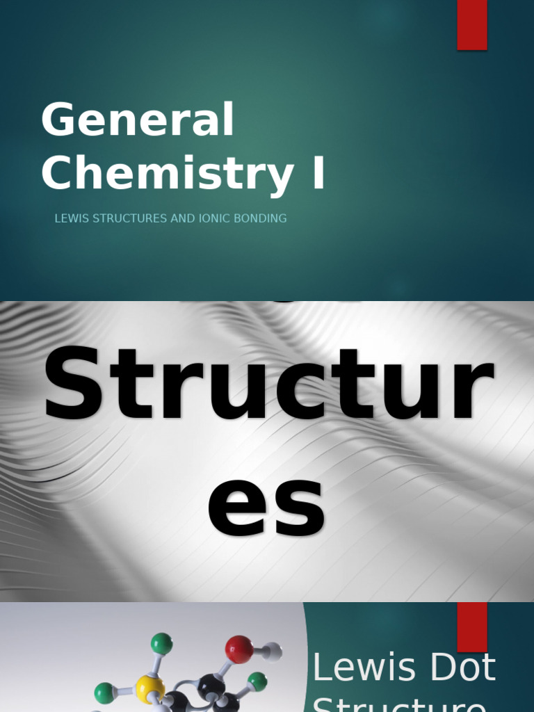 Lewis Structure, Octet Rule | PDF | Ion | Chemical Bond
