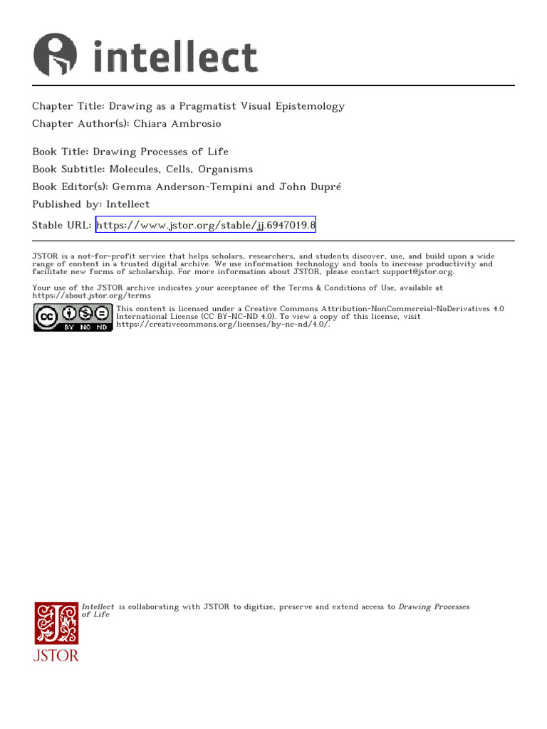 00 Ambrosio Drawing Pragmatist Visual Epistemology | PDF | Pragmatism ...